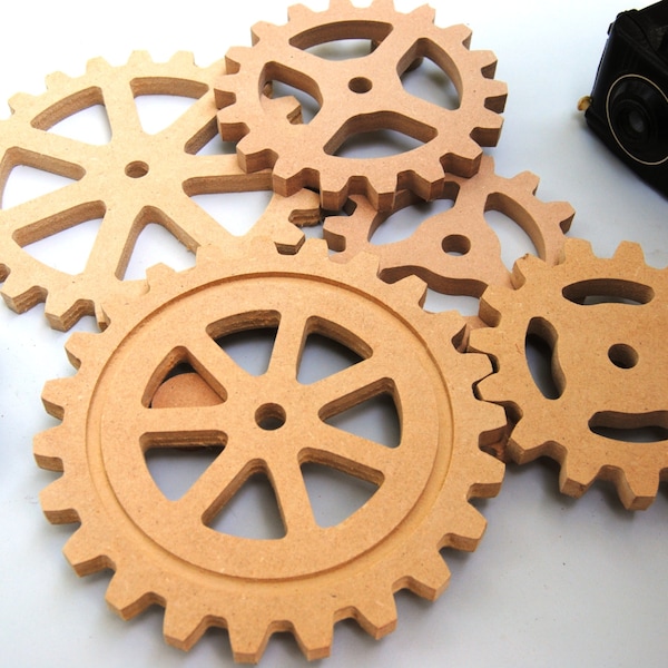 Wooden Gears - Etsy