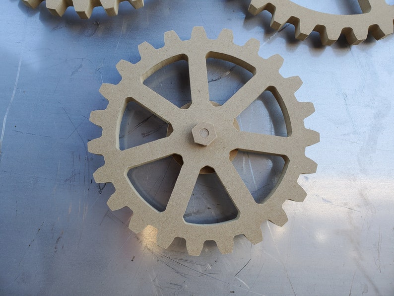 Large 7 Inch Kinetic Magnetic Mounted Gear Moving Kinetic Cogs - Etsy