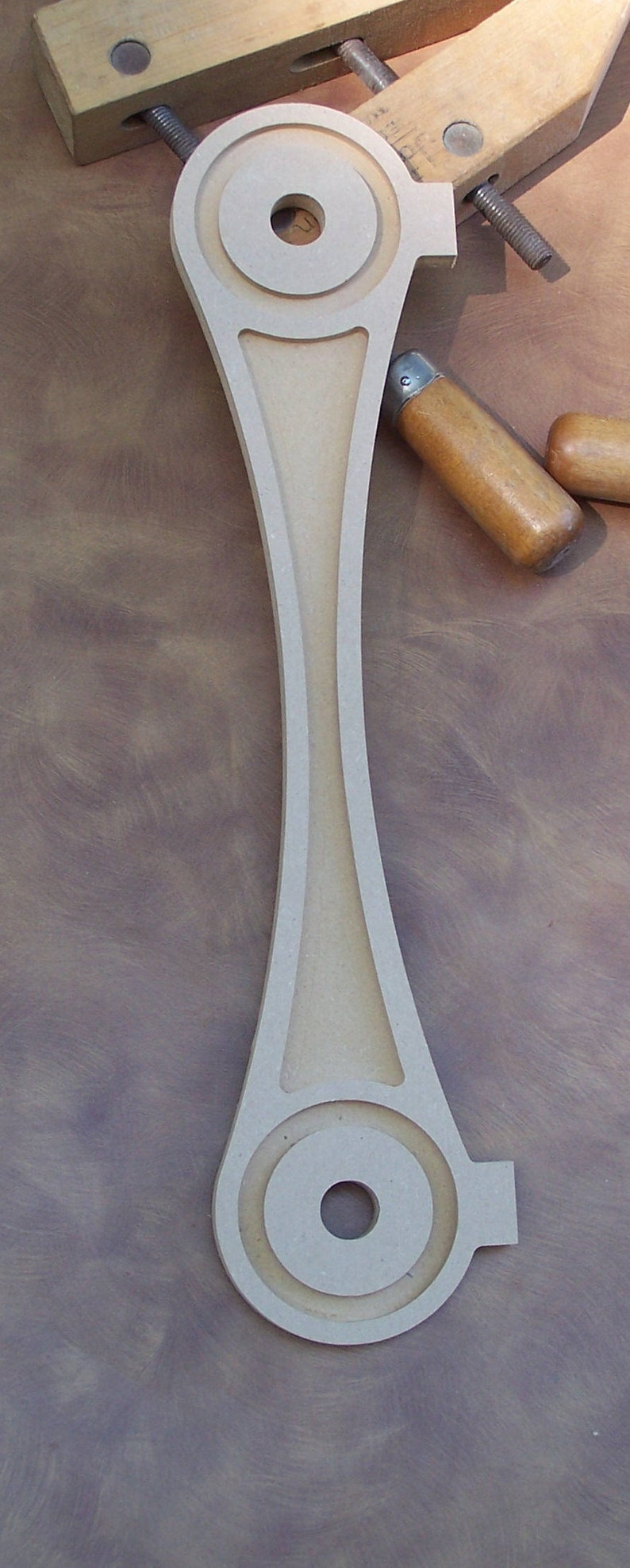 Push Rod Connecting Rod 16 Inches Gear Wall Decor Wooden Gears Cogs ...