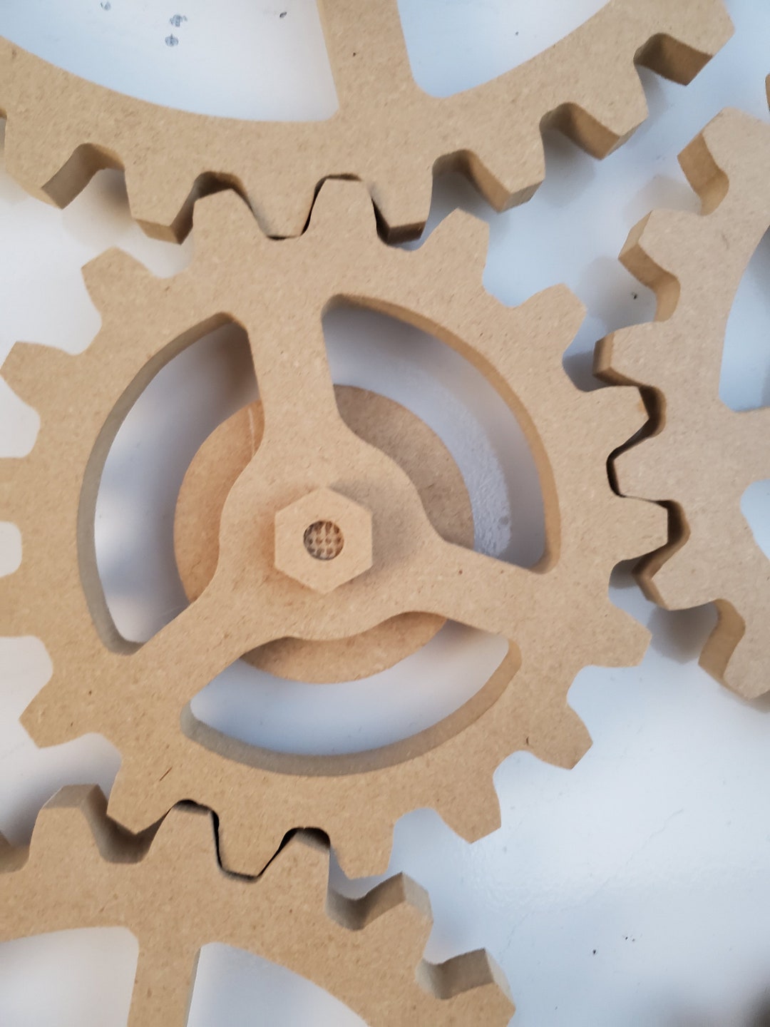 5 In. Kinetic Magnetic Mounted Gear Moving Kinetic Cogs Three Spokes - Etsy