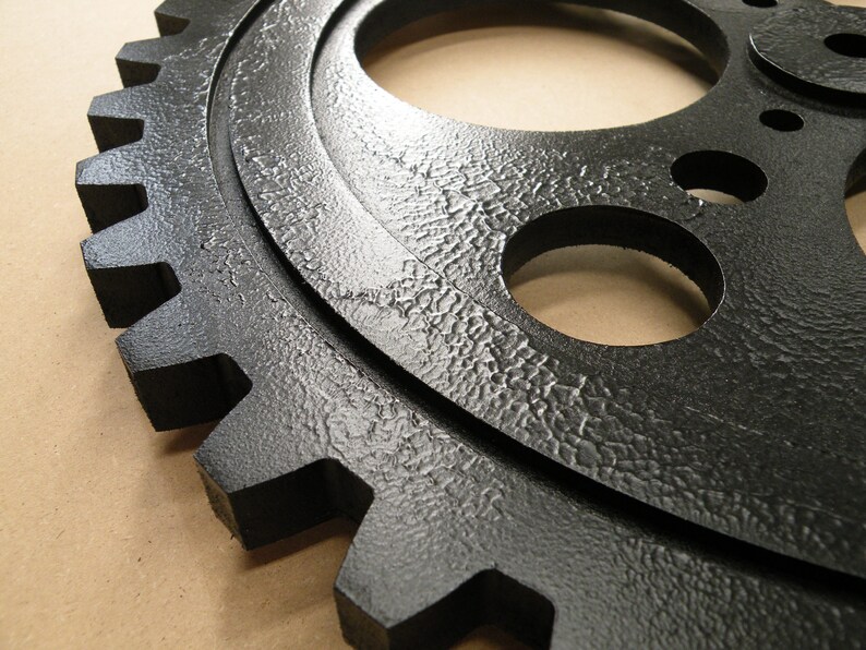 Large Gears 20 Inch Gear Large Wooden Gears Over Paint | Etsy