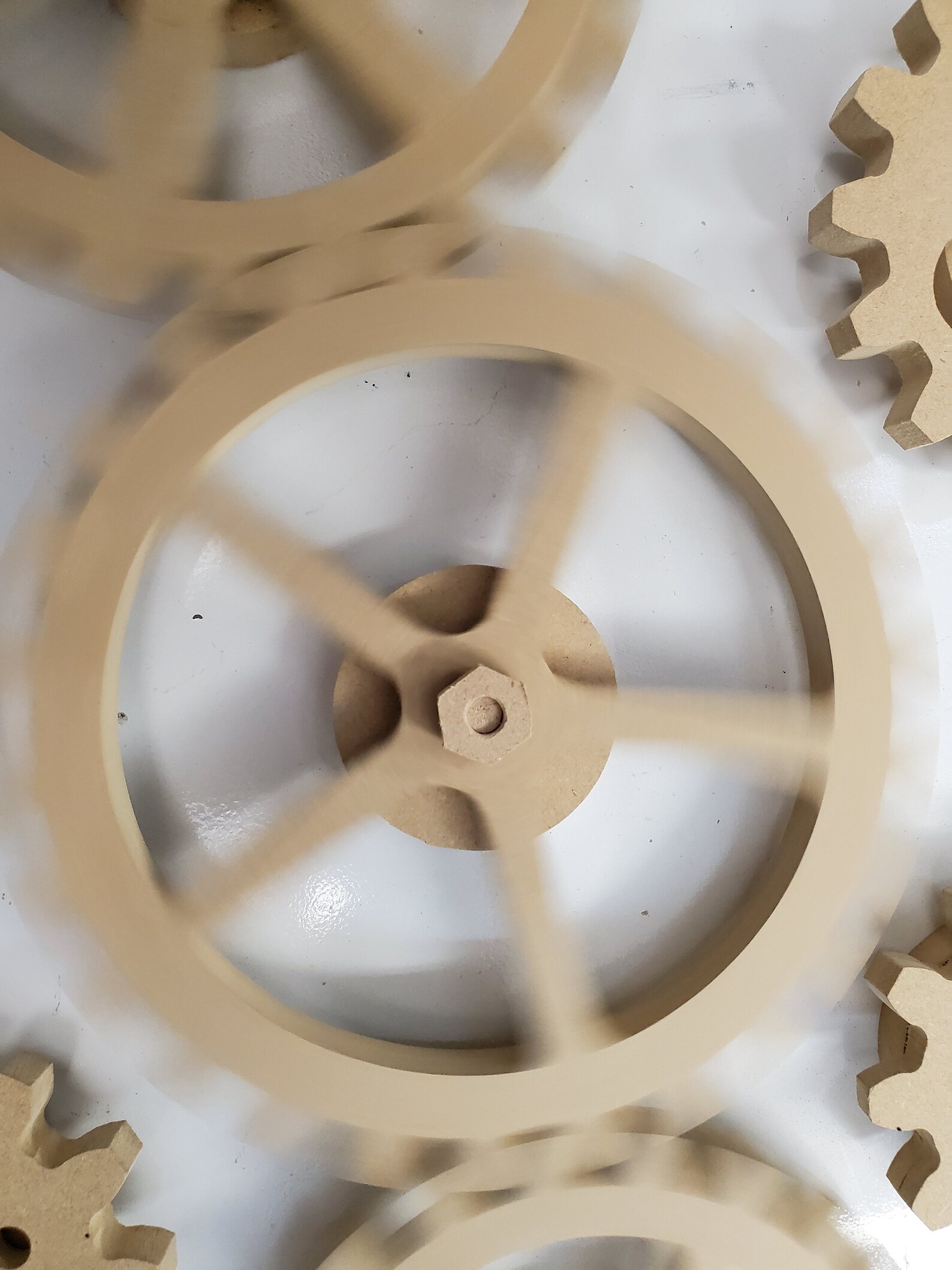 8 Inch Kinetic Magnetic Mounted Gear Moving Kinetic Cogs - Etsy