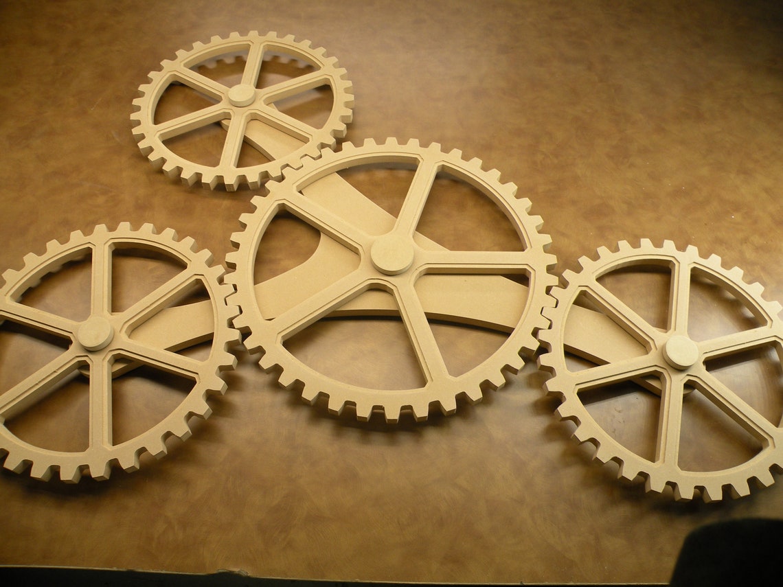 Giant Kinetic Gear Wall 3 X 4 Feet | Etsy