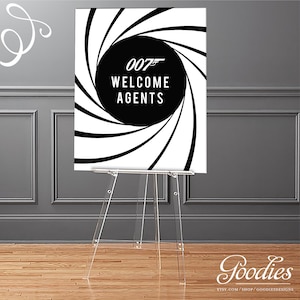 Special Agents Welcome Poster - American Sizes - Instant Download, PDF ...