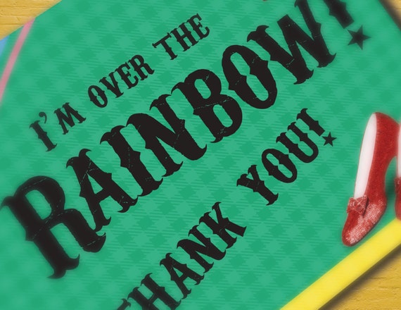 Wizard Of Oz Thank You Printables Wizard Of Oz Blank Note Card Set