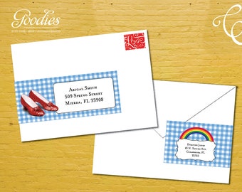 Wizard of Oz Labels | Etsy