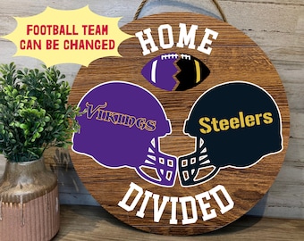 Nfl House Divided | Etsy