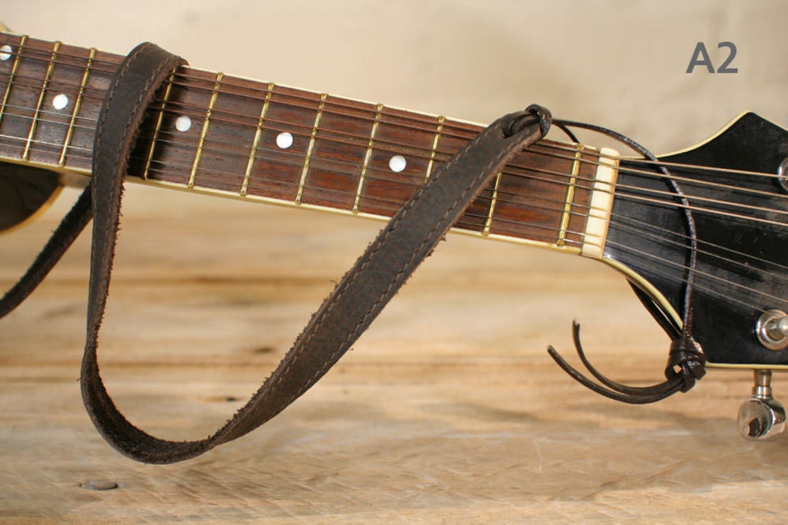 Custom Made Leather Mandolin Strap Made for Any Type F Style - Etsy UK