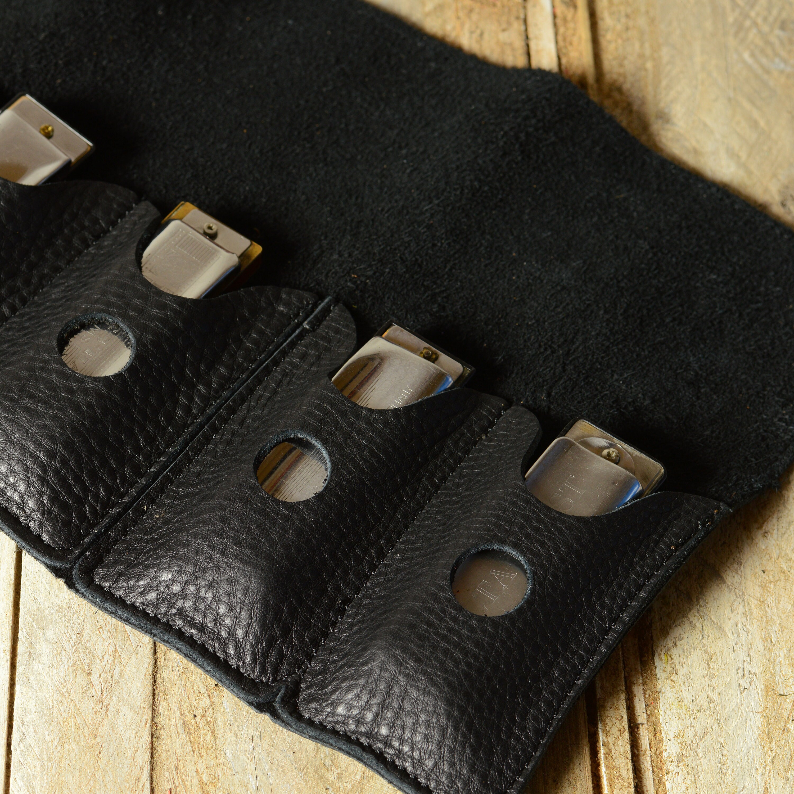 Straight-8 Leather Harmonica Case Harp Case Leather Mouth - Etsy