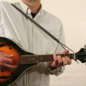Custom Made Leather Mandolin Strap, Made for Any Type, F Style or A ...