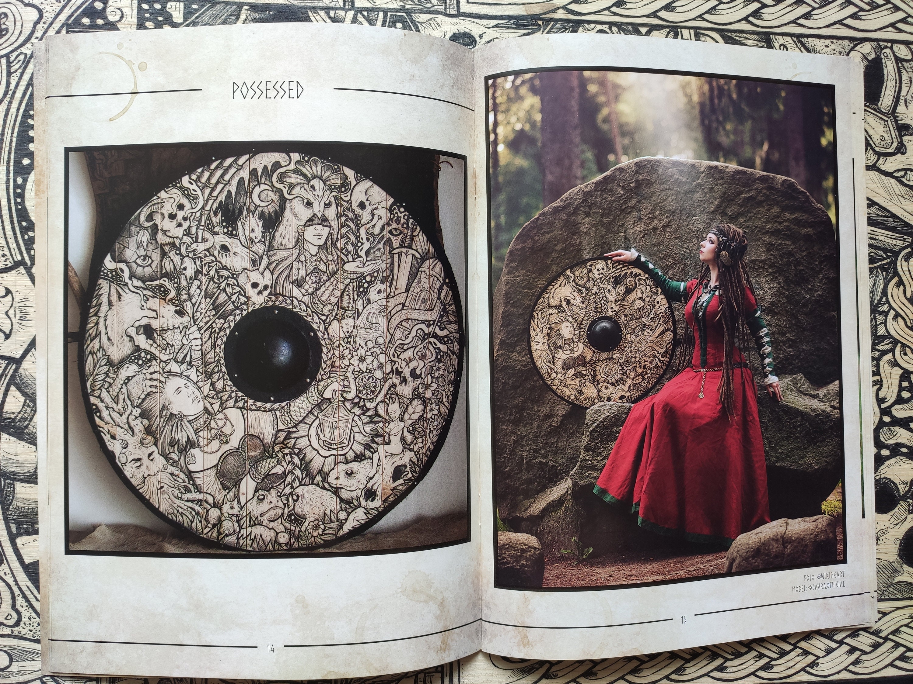 Art Book Black Forest Forge Viking Fantasy - Etsy