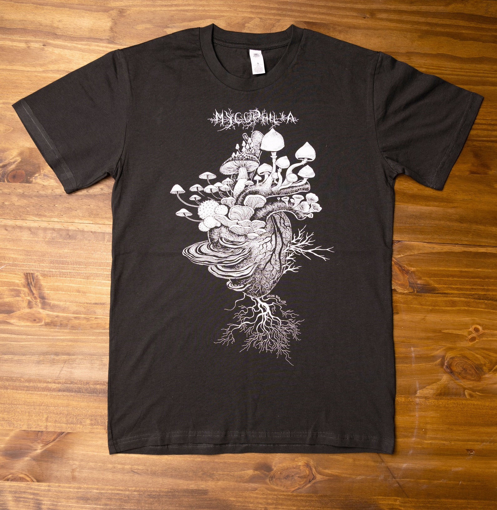 Mycology T Shirt, Screen Printed Mushroom Shirt - Etsy
