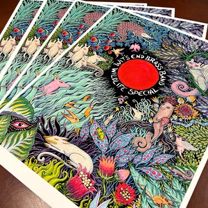 Fantasy Animal Art Print Music Poster Wall Decor - Etsy