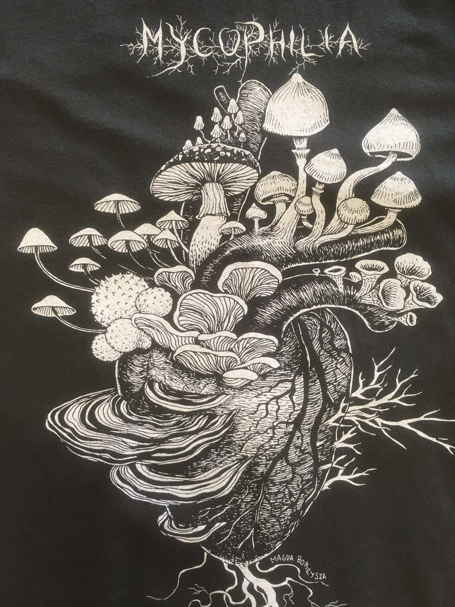 Mycology T Shirt Screen Printed Mushroom Shirt - Etsy