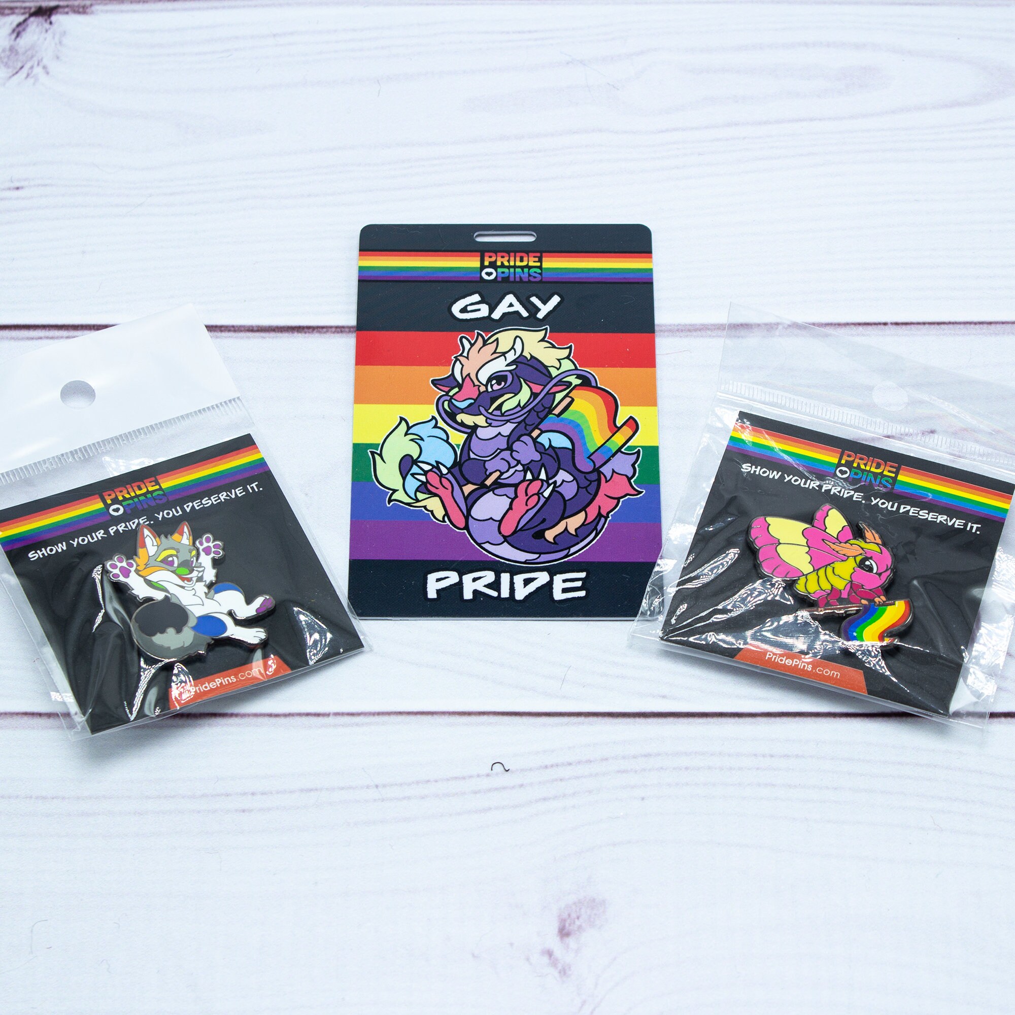 Fursona Pins Lgbt Gay Pride Enamel Pin Starter Set Etsy
