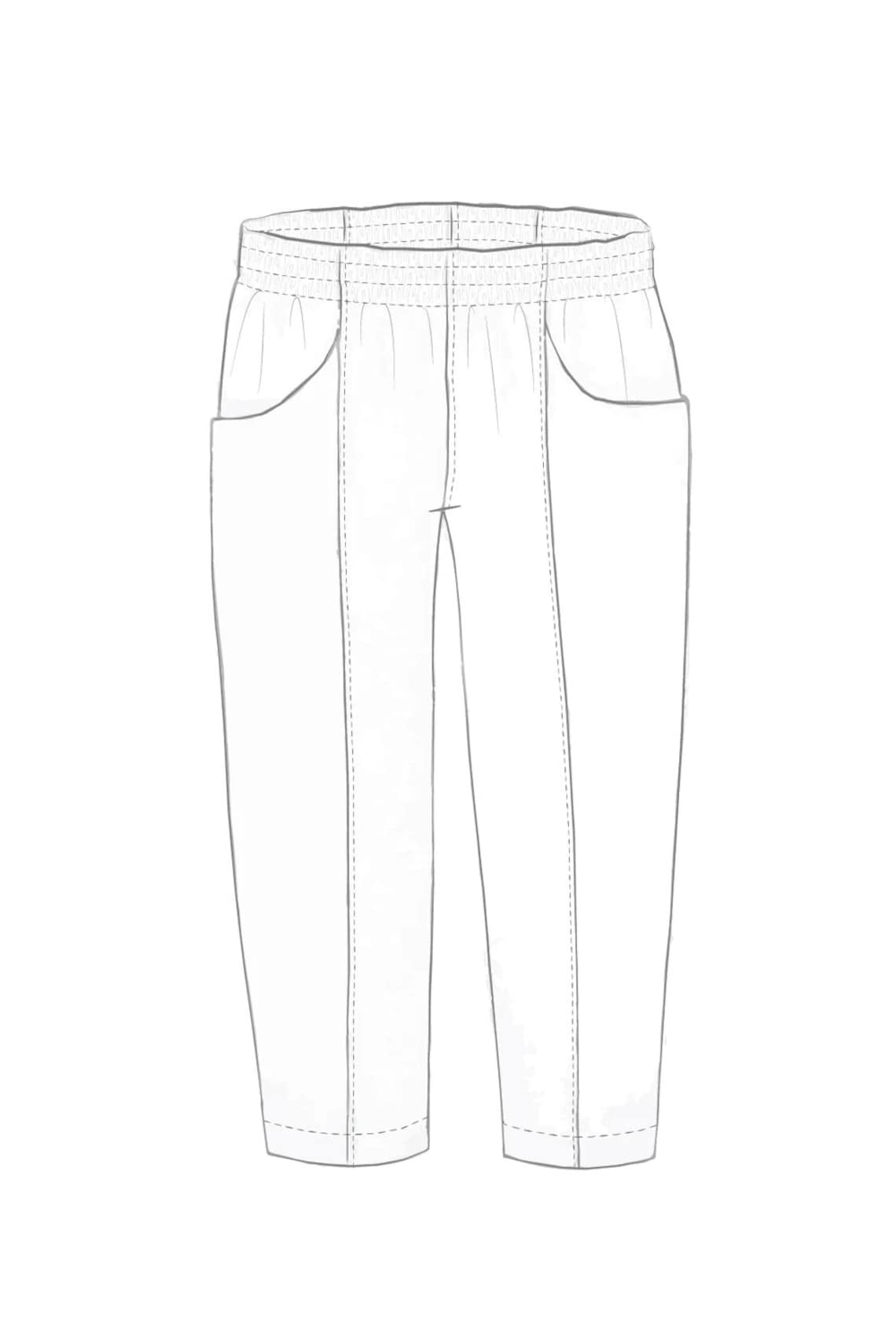 Clyde Work Pant Digital Sewing Pattern - Etsy