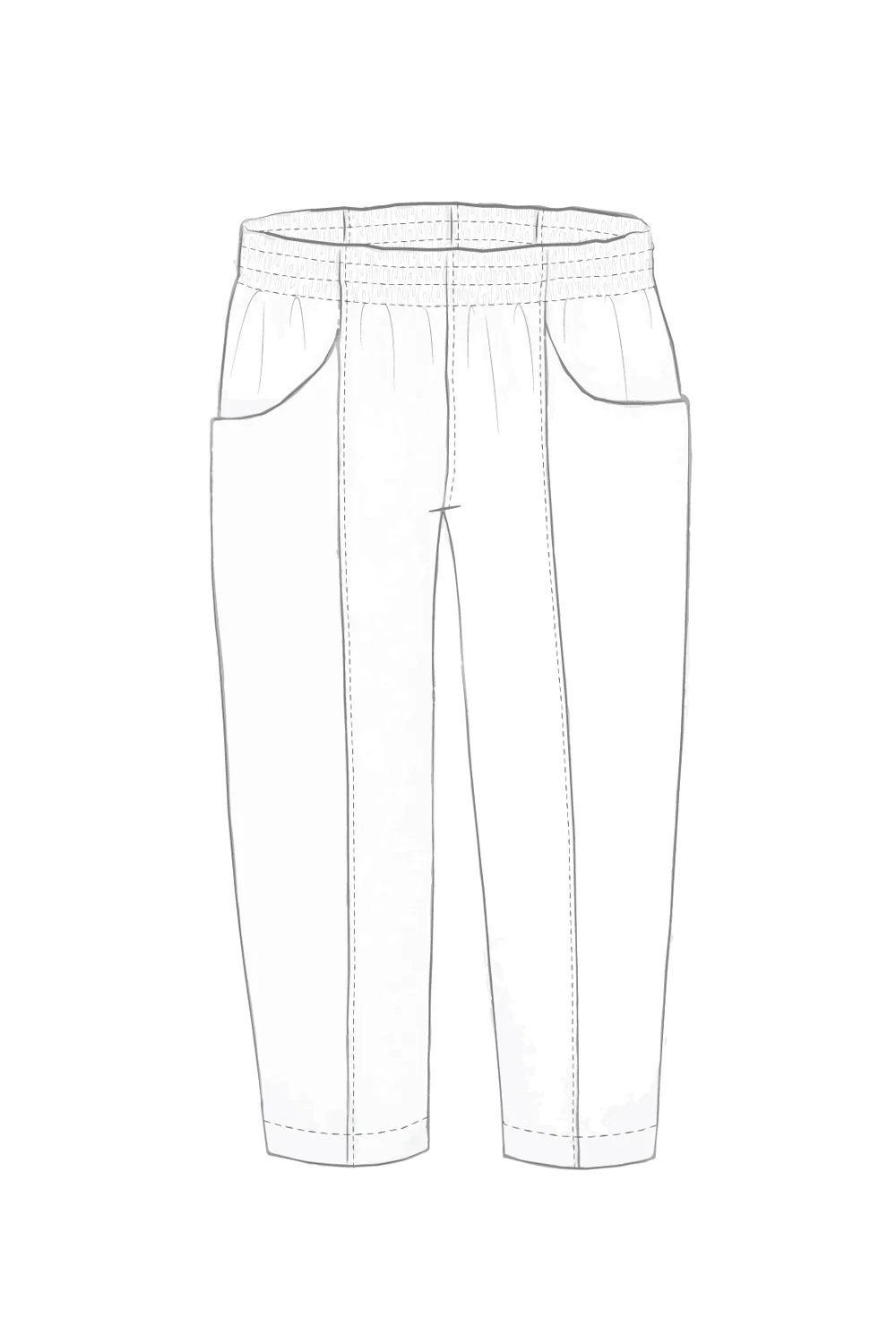 Clyde Work Pant Digital Sewing Pattern - Etsy