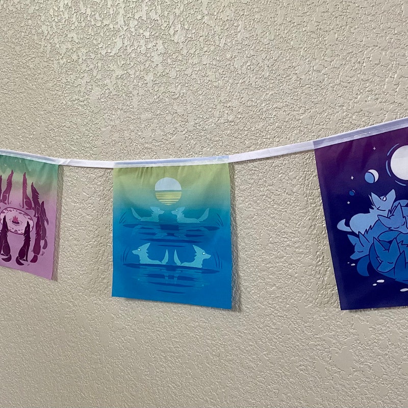 Furry Flags - Etsy