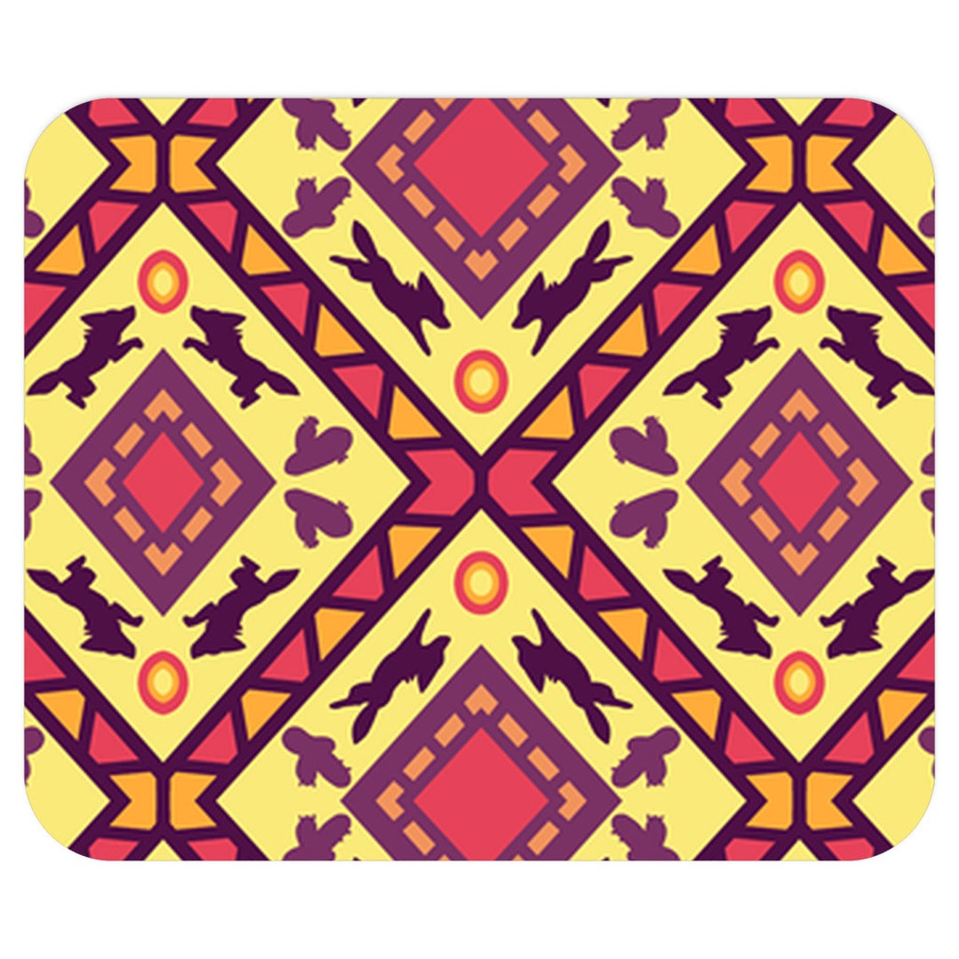 Southwest Coyote Pattern Mousepad - Etsy