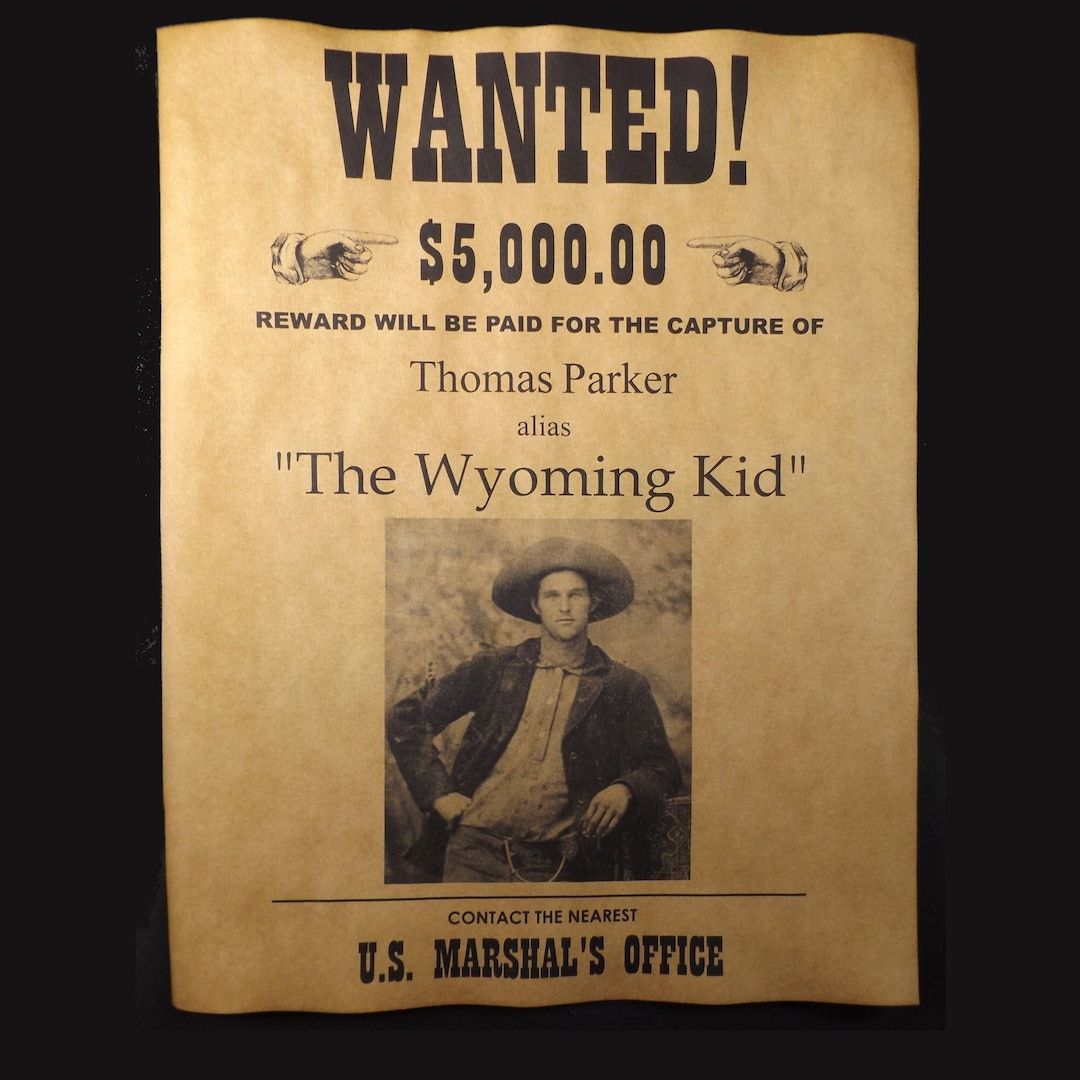Wild Bill Hickok Wanted Poster