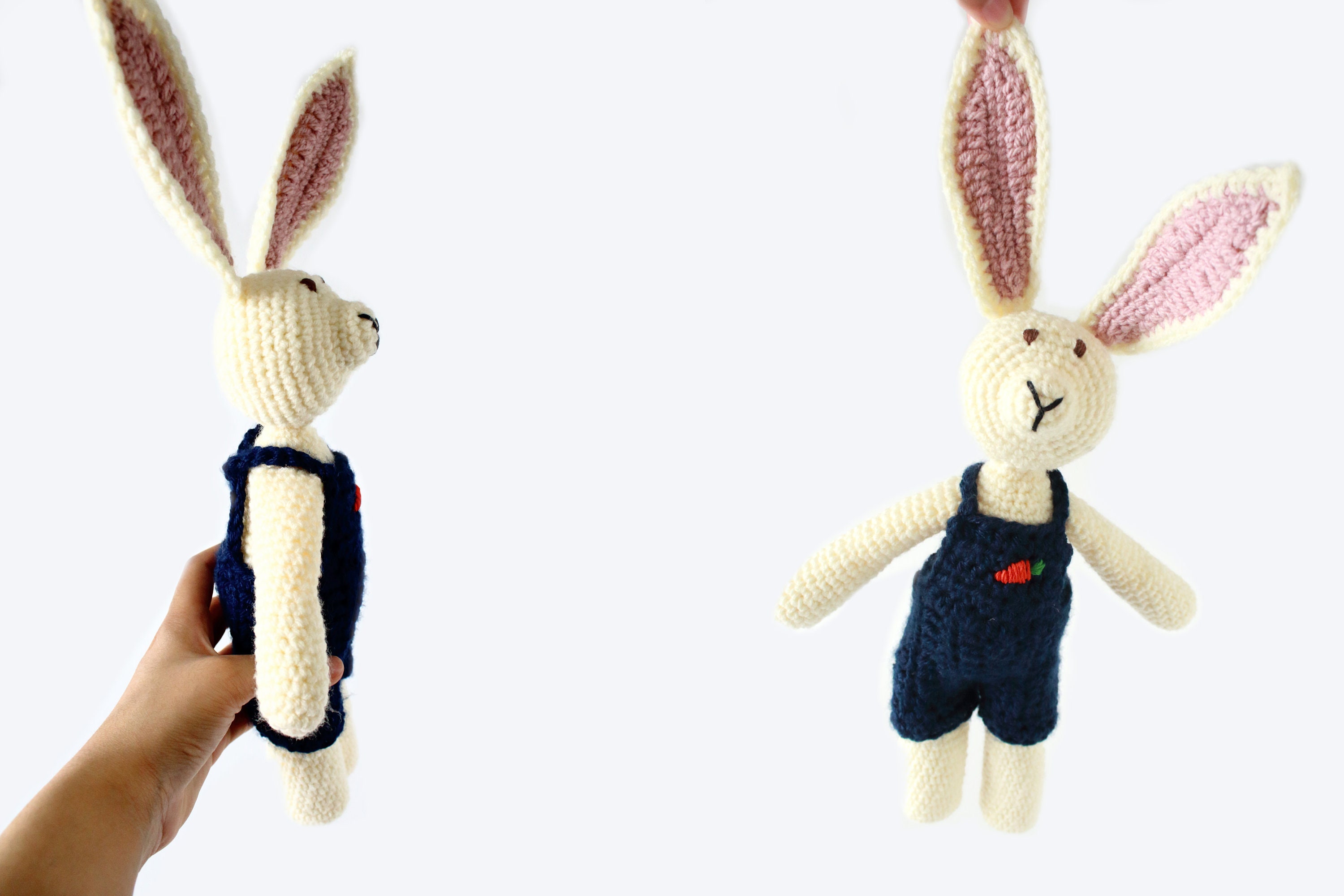 CROCHET PATTERN: Jackson Rabbit Crochet Pattern Stuffed - Etsy