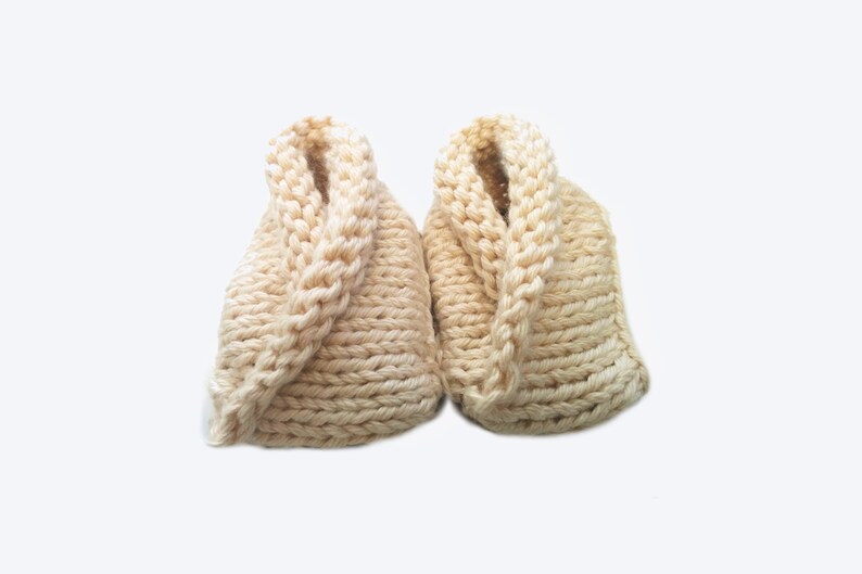 KNITTING PATTERN: Crossover Booties | Knitted Baby Booties | Baby Boy ...