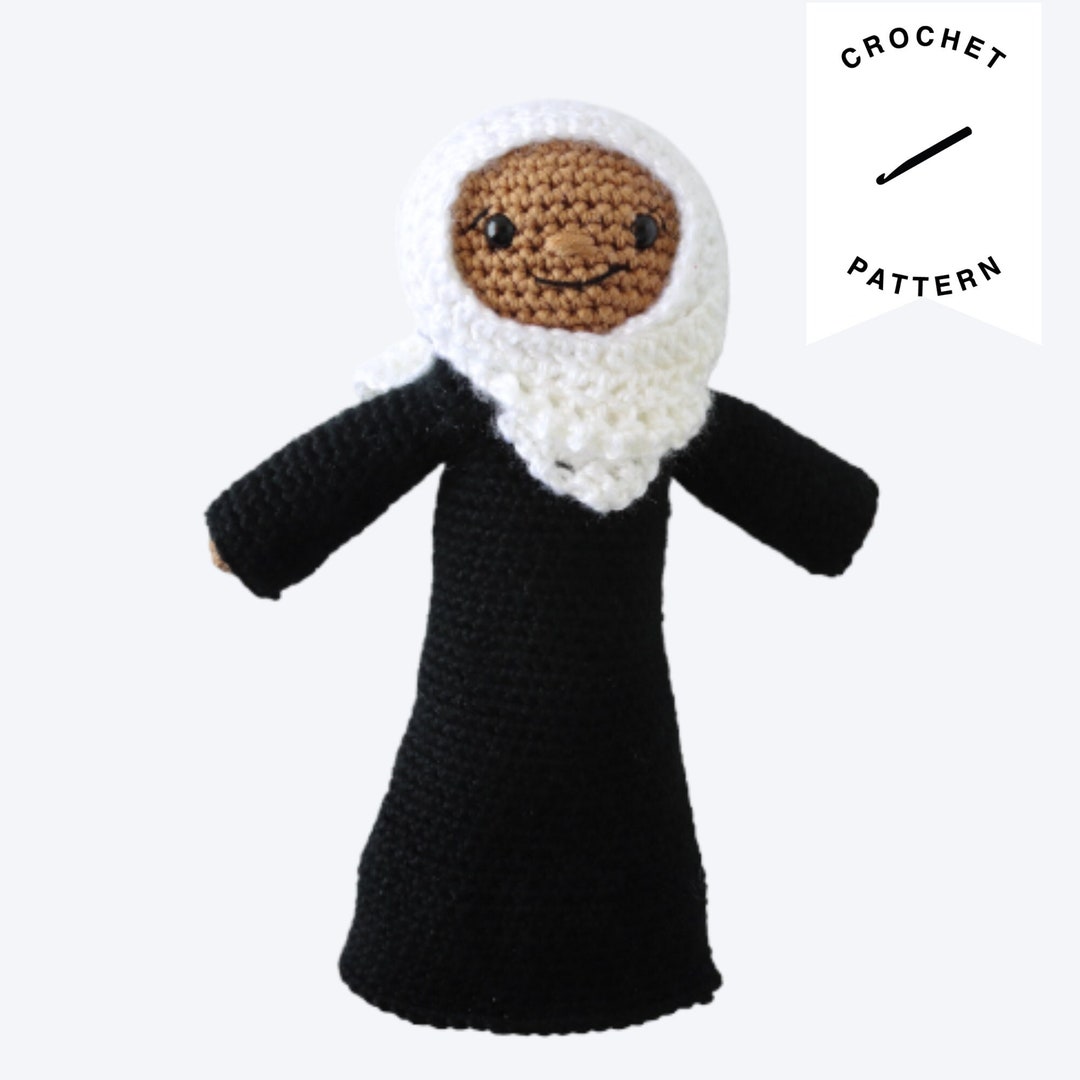 CROCHET PATTERN: Hajra the Hijabi Crochet Plushies, Amigurumi Pattern ...