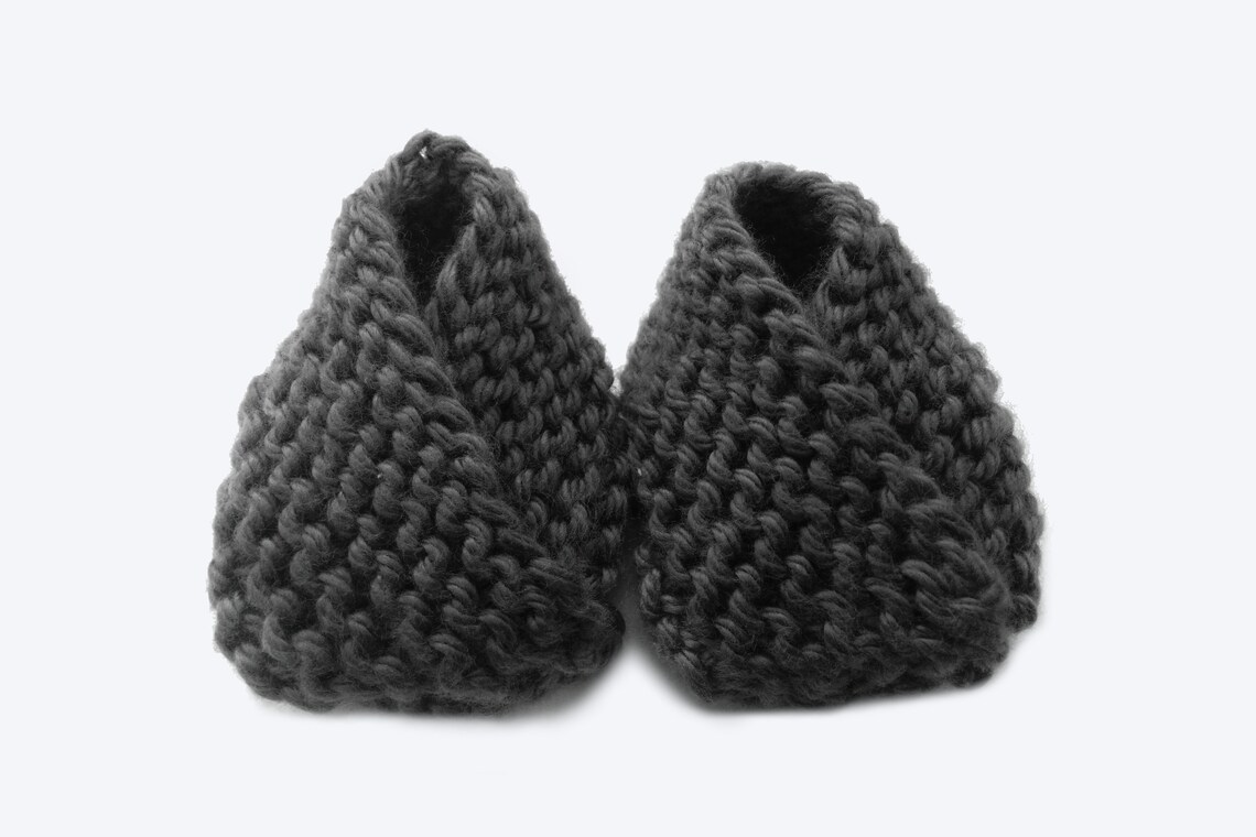 KNITTING PATTERN: Crossover Booties | Knitted Baby Booties | Baby Boy ...