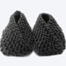 KNITTING PATTERN: Crossover Booties | Knitted Baby Booties | Baby Boy ...