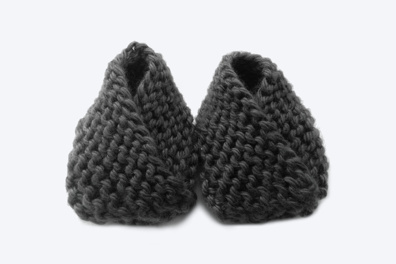 KNITTING PATTERN: Crossover Booties | Knitted Baby Booties | Baby Boy ...