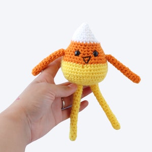 CROCHET PATTERN: Candy Corn Kids Plushies Crochet Plush, Amigurumi ...