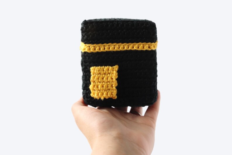 CROCHET PATTERN: Kaaba Plushie | Crochet Plushies, Amigurumi Pattern ...