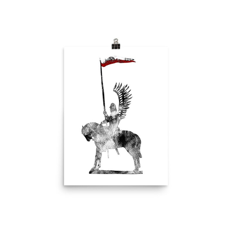 Poster Polish Hussar Winged Hussarpolish Wall Hangingpolish - Etsy