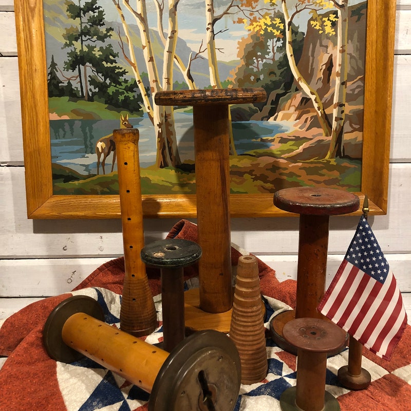 Antique Spools - Etsy
