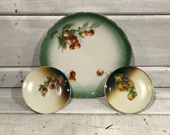 Antique Cherry Dishes - Etsy