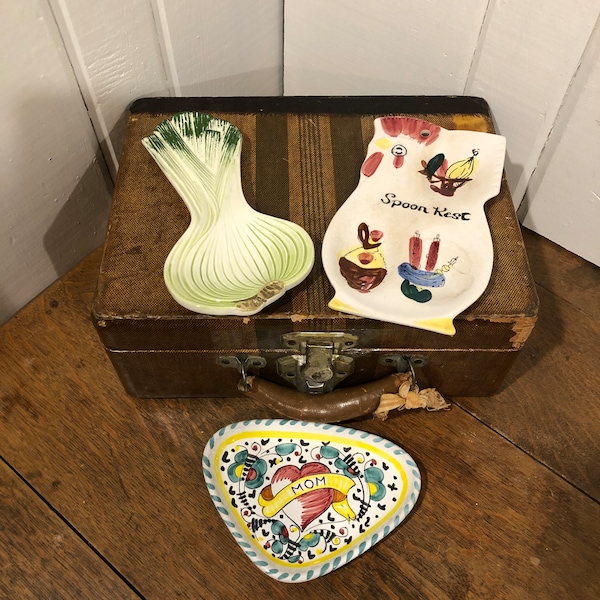 Vintage Spoon Rest - Etsy