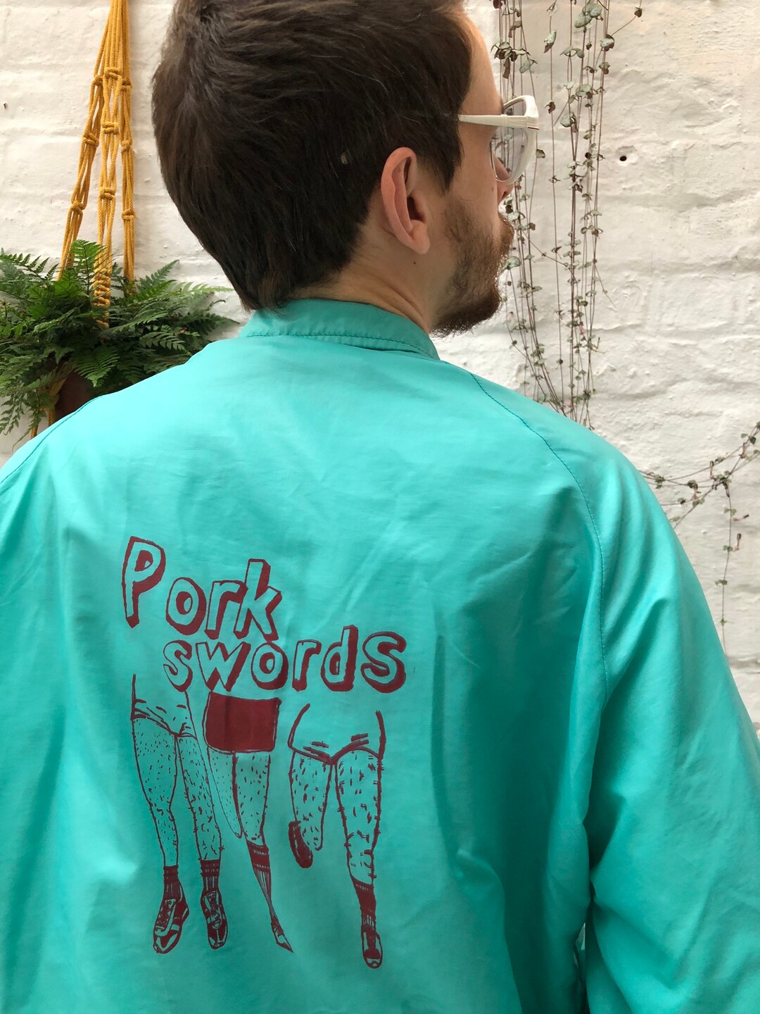 Pork Swords Size Medium 1970s 80s Bomber Jacket 70s Pork - Etsy