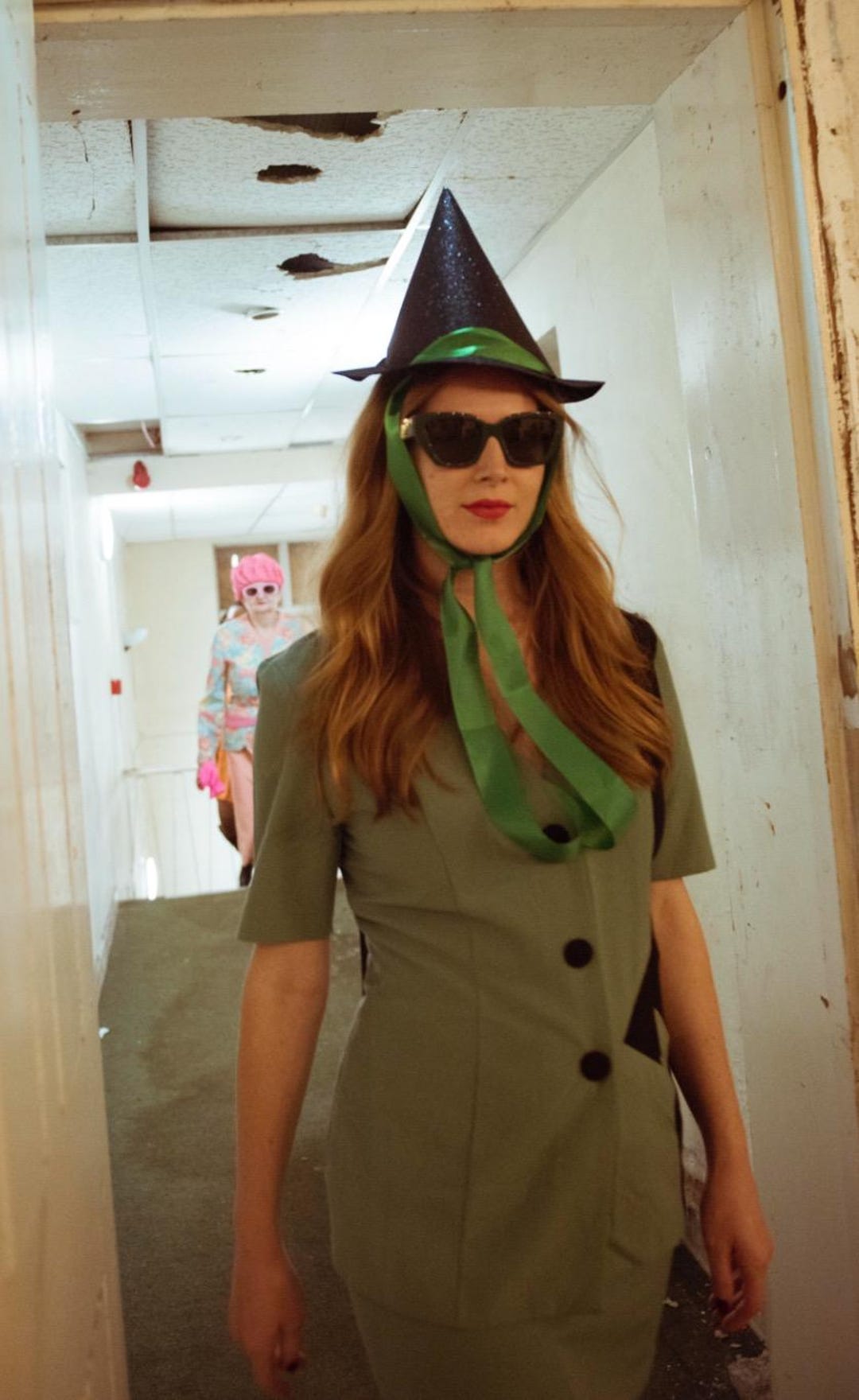 Green 1980s Upcycled Two-piece Suit: Blazer and Skirt Set, UK 10 12 - Etsy