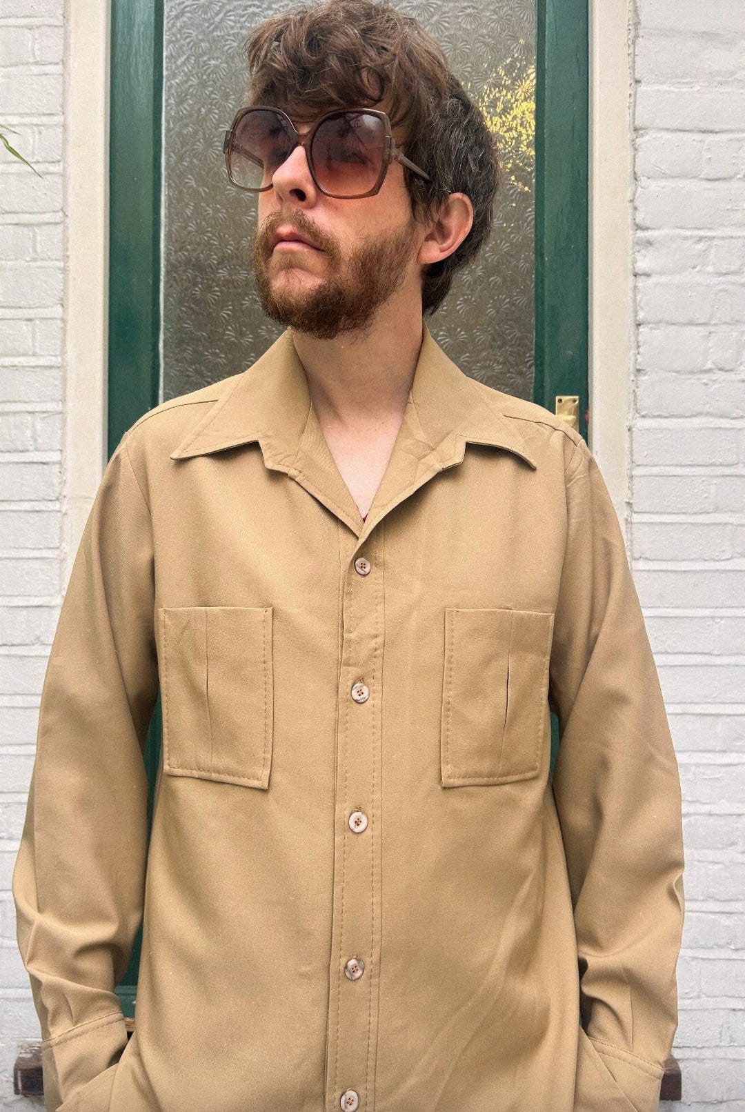 Large Rare True Western Top, Safari Suit Jacket, Rockabilly, Cowgirl ...