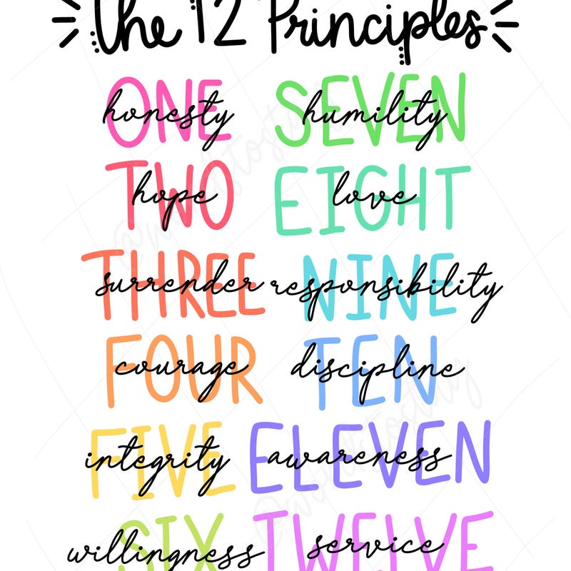 12 Step Recovery - Etsy