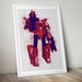 Grimlock Transformers A4 Print, Robot Painting, Transformers Movie Art 297 X 210 Mm - Etsy