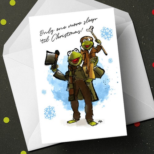 Muppets Christmas Carol Holidays Seasons Greeting Card - Etsy