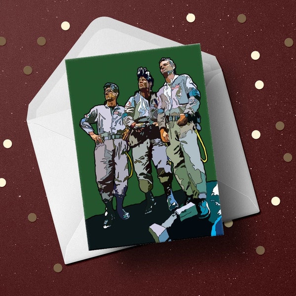 Ghostbusters Birthday Card - Etsy UK