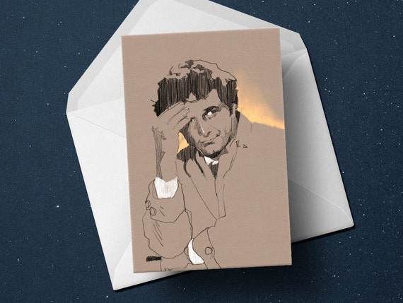 Columbo Birthday Greeting Card Vintage 70s Movie Murder | Etsy