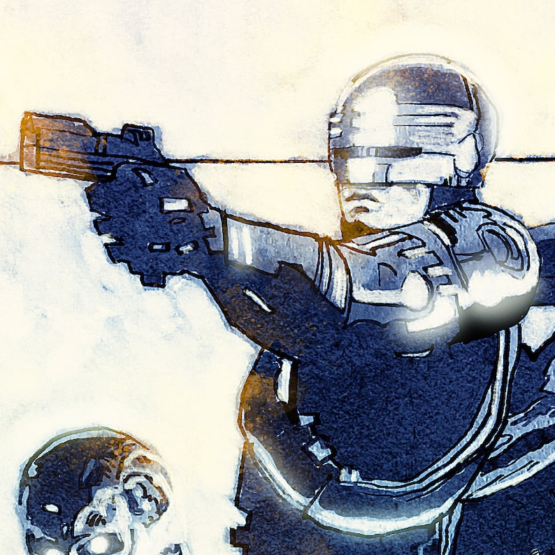 Alien Terminator Predator Robocop Birthday Greeting Card 80s - Etsy