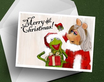 Muppets Christmas Carol Xmas Card Disney Christmas Cards - Etsy UK