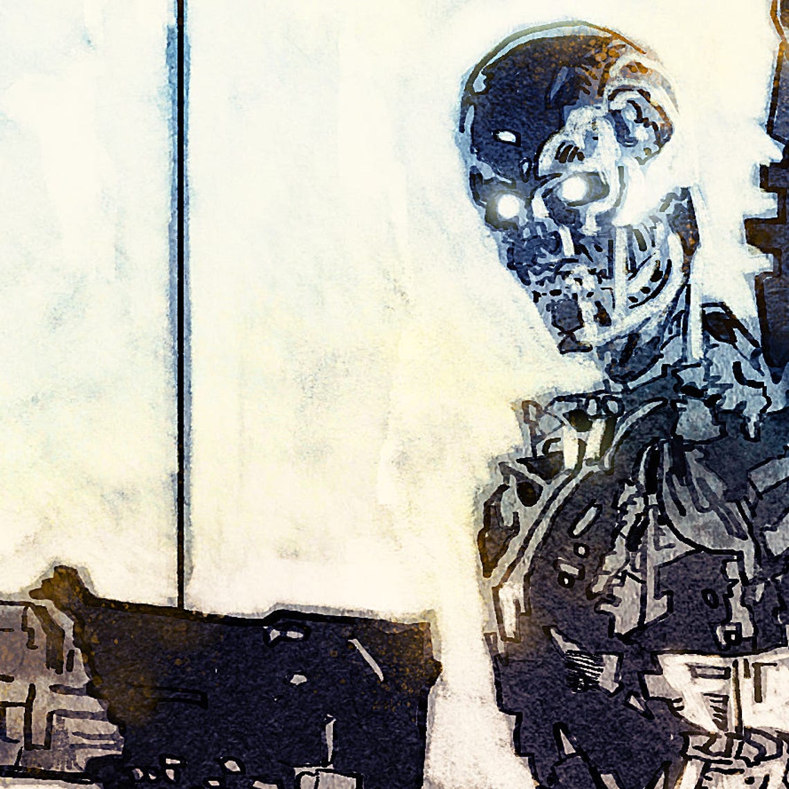 Alien Terminator Predator Robocop Birthday Greeting Card 80s - Etsy UK