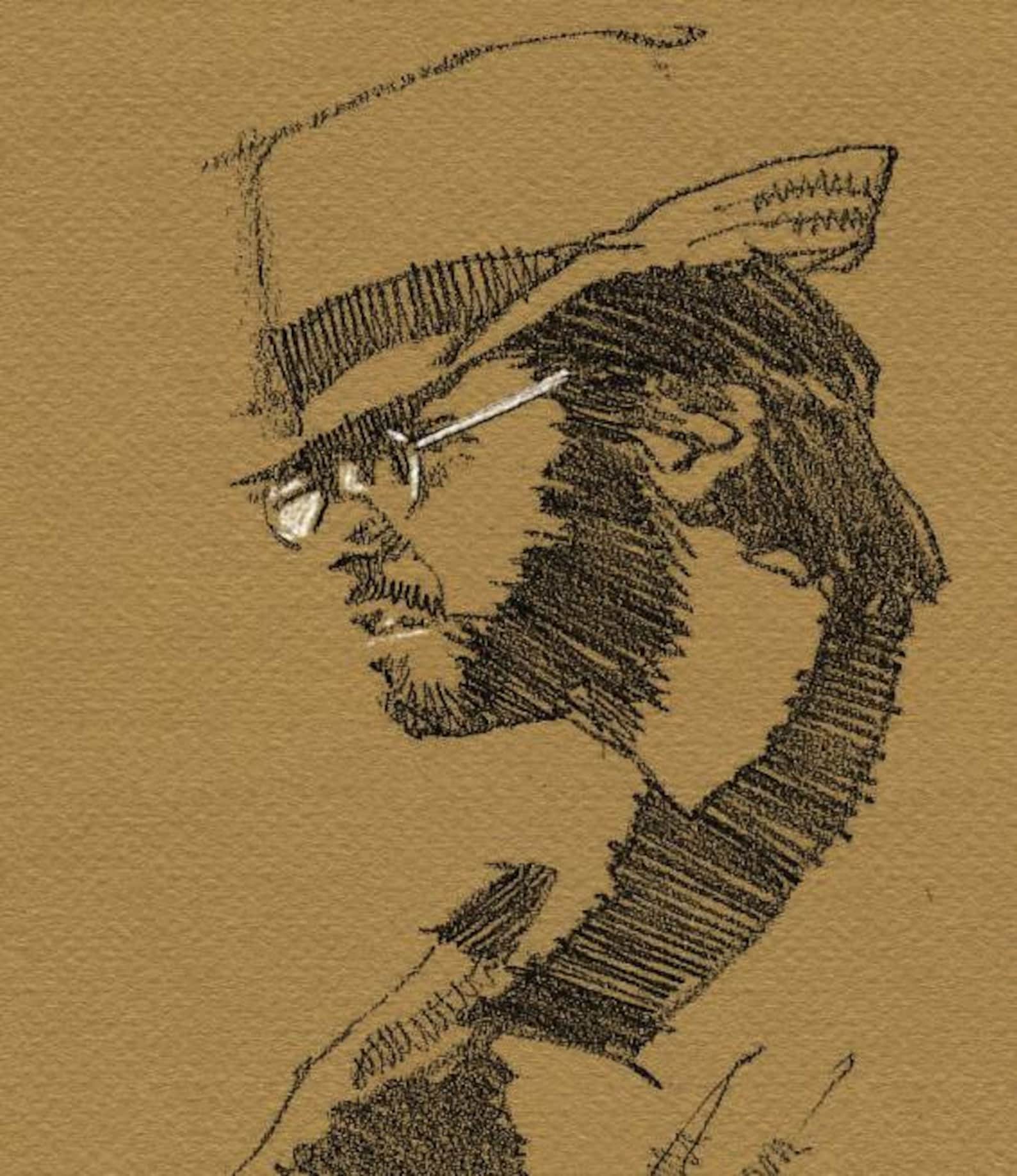 Neil Young Art Print 70s Rock Music Fan Mens Gift Idea for | Etsy