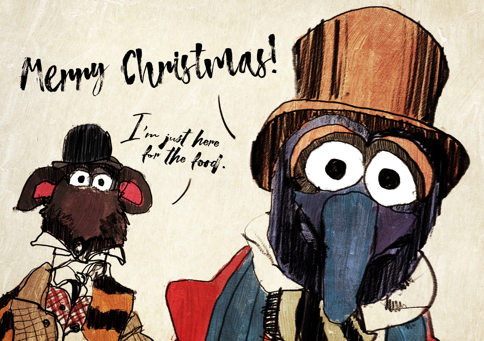 Muppets Christmas Carol Happy Holidays Seasons Funny Greeting - Etsy Canada