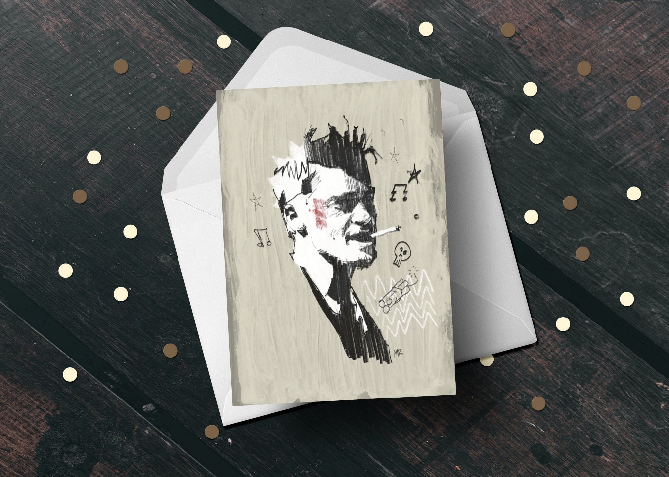 Brad Pitt Fight Club Birthday Greeting Card Vintage 90s - Etsy